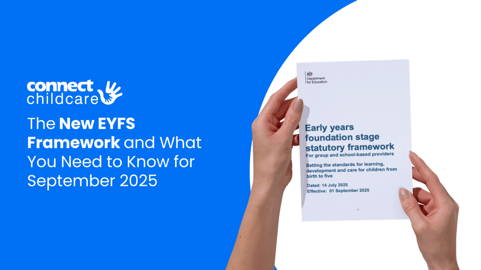 New EYFS Framework | Key Changes for September 2025